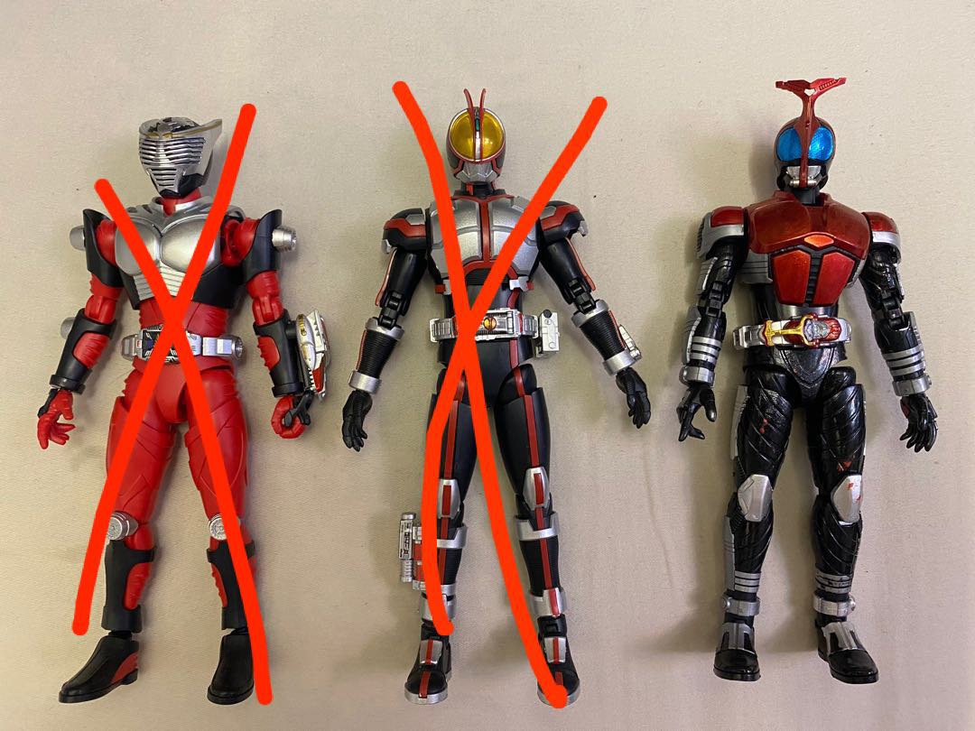 FRS kamen rider faiz kabuto ryuki figure-rise standard 假面騎士 幪面超人 555 龍騎 ...