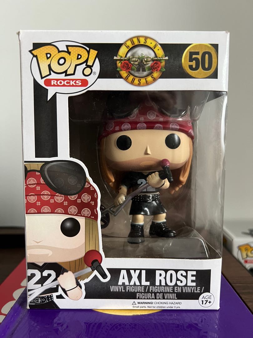Funko Pop Rocks Axl Rose, Hobbies & Toys, Memorabilia & Collectibles ...