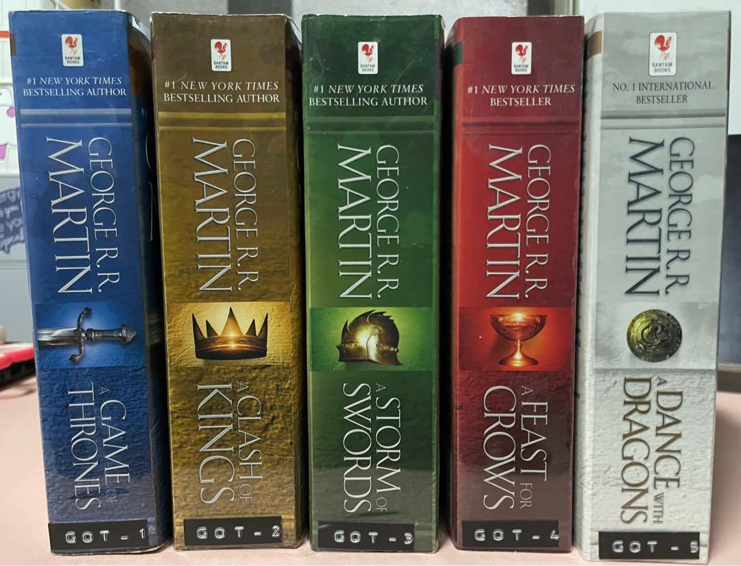 Game of Thrones Book Set (1-5), Hobbies & Toys, Books & Magazines ...