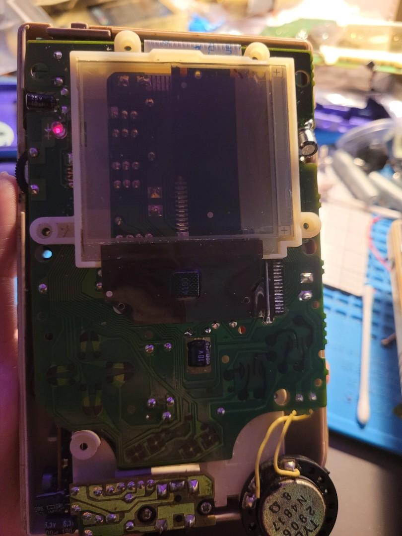 Gameboy DMG Front Boards PCB Screen Speaker, Video Gaming, Video Game ...