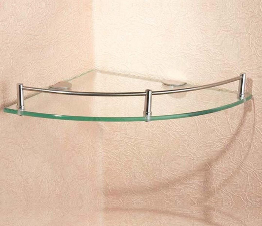 Glass Corner Shampoo Shelves, Furniture & Home Living, Bathroom ...