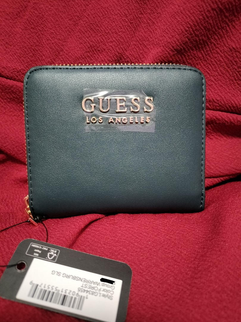 Guess Small Zipper Wallet, Women's Fashion, Bags & Wallets, Wallets ...