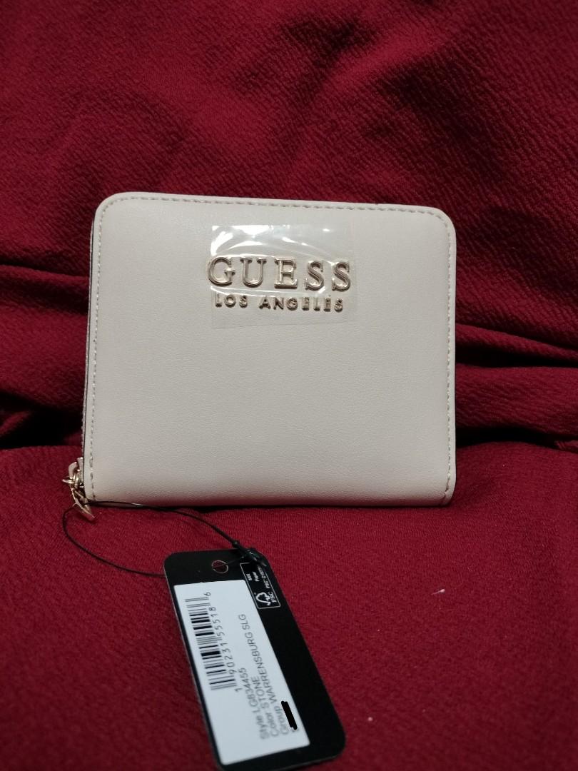 Guess Small Zipper Wallet, Women's Fashion, Bags & Wallets, Wallets ...