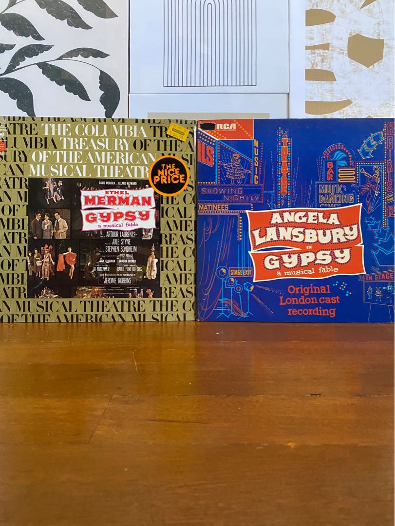 Gypsy Original Broadway and London Cast Vinyl, Hobbies & Toys, Music ...