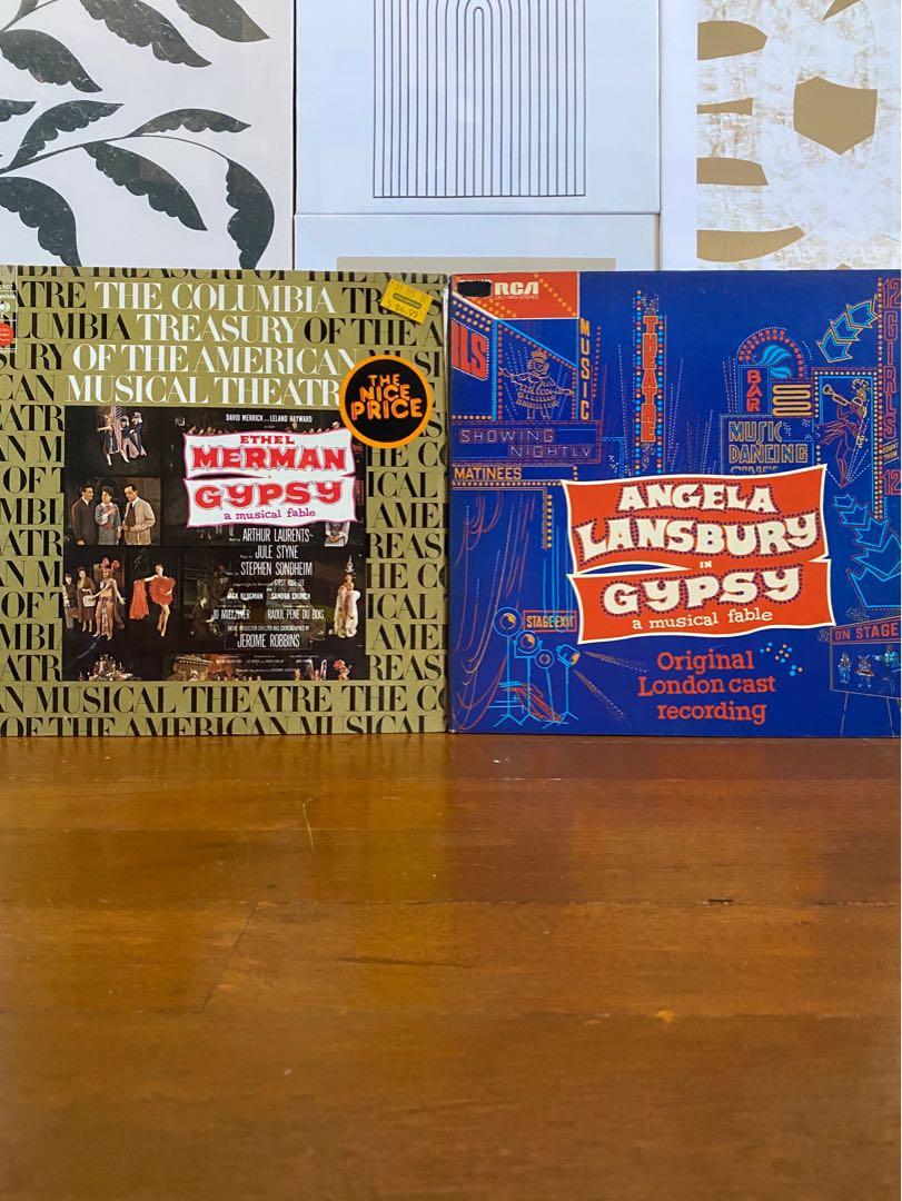 Gypsy Original Broadway and London Cast Vinyl, Hobbies & Toys, Music ...
