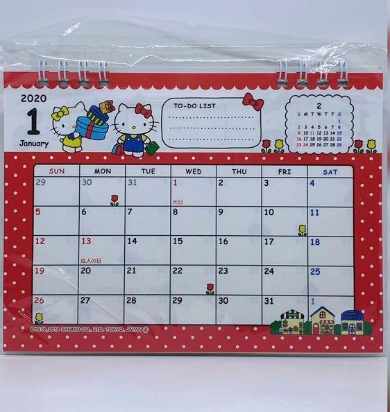 Hello Kitty 2020 Calendar, Hobbies & Toys, Stationery & Craft, Other ...