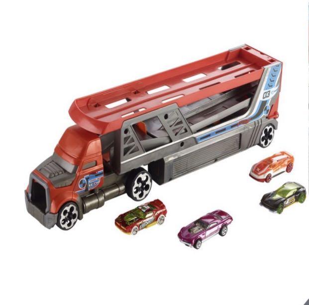 Hot Wheels blastin rig transporter, Hobbies & Toys, Toys & Games on ...