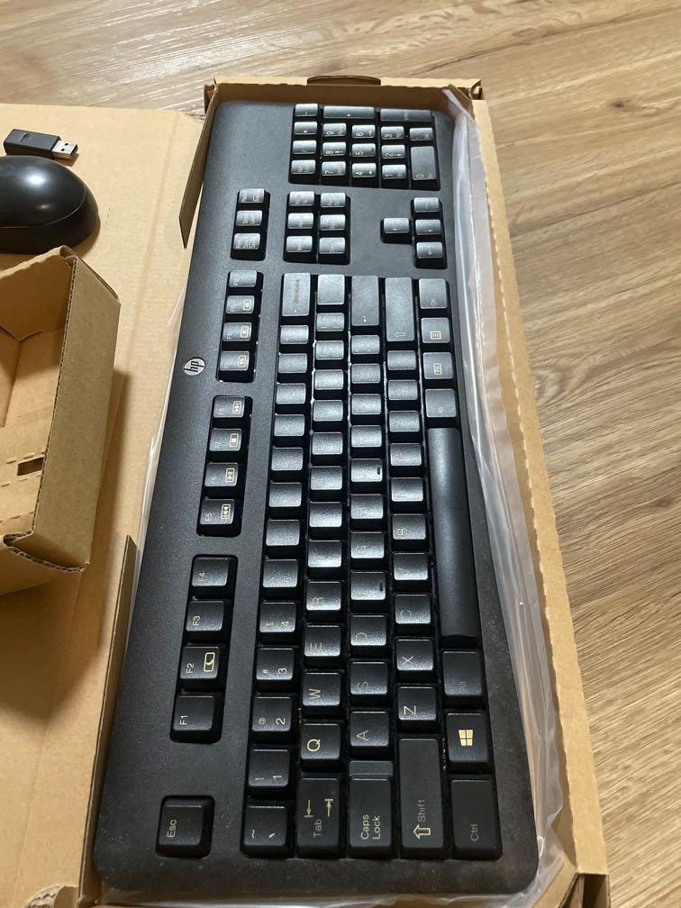 HP Wireless Keyboard and Mouse, Computers & Tech, Parts & Accessories ...