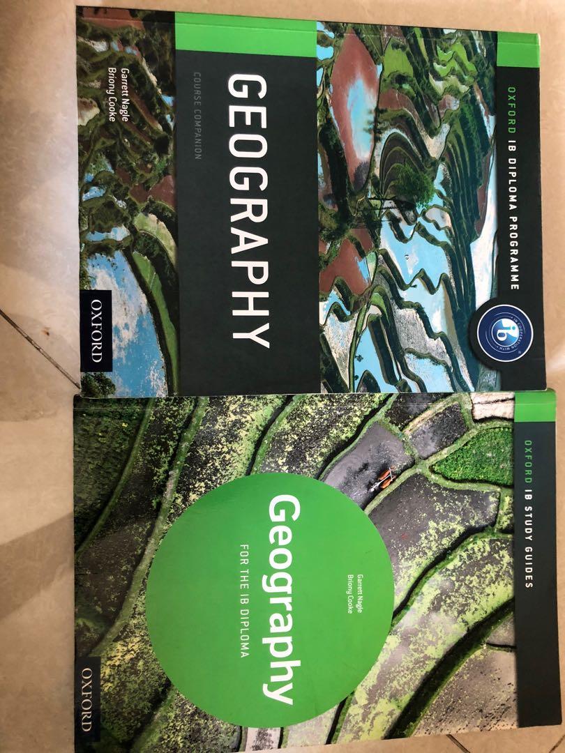 IB SL/HL Geography textbook and revision guide, 興趣及遊戲, 書本 & 文具, 教科書 ...