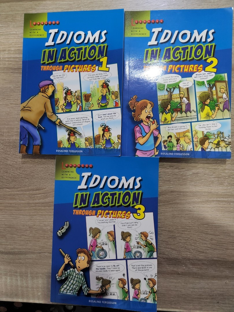 Idioms in Action (English), Hobbies & Toys, Books & Magazines, Children ...