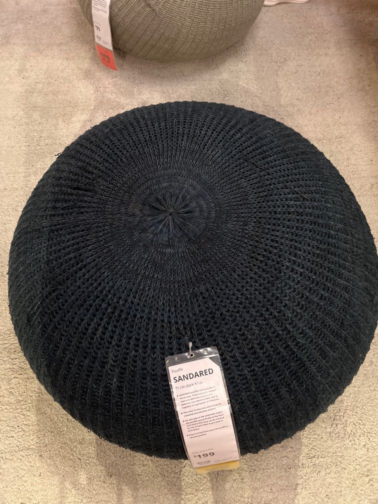 IKEA SANDARED - Pouffe, Furniture & Home Living, Furniture, Sofas on ...