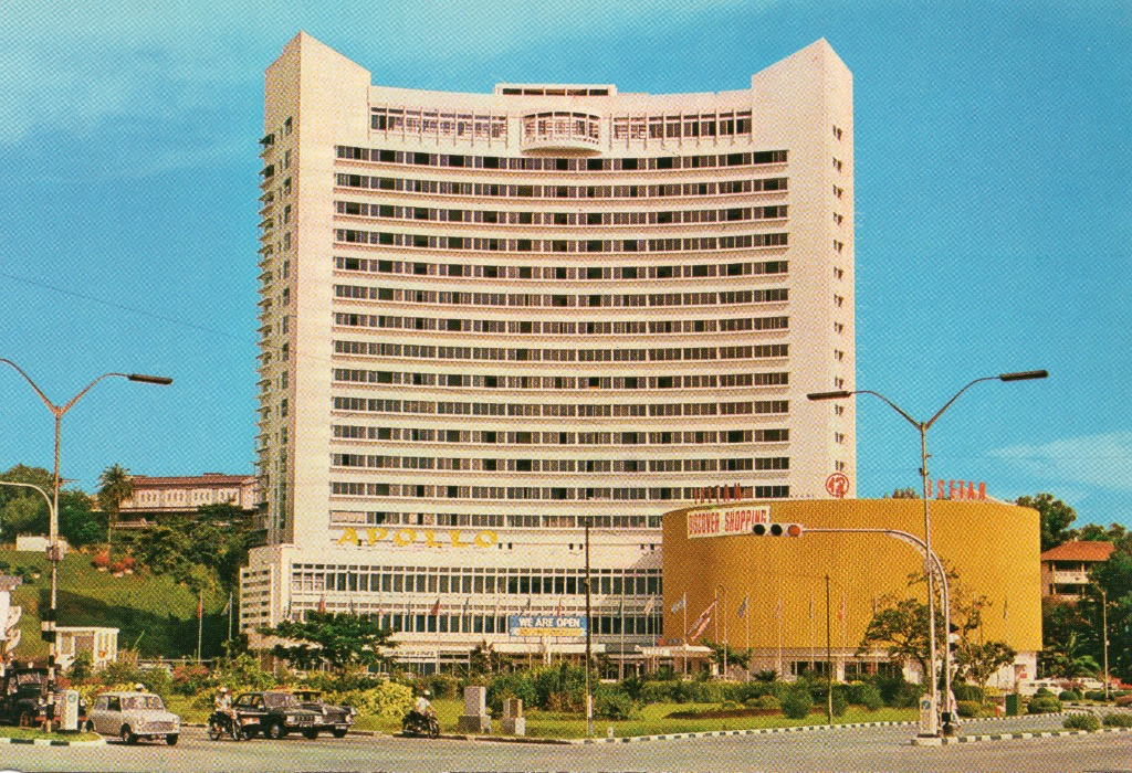 Isetan & Apollo Hotel, Havelock Road Postcard (rare vintage old S'pore ...