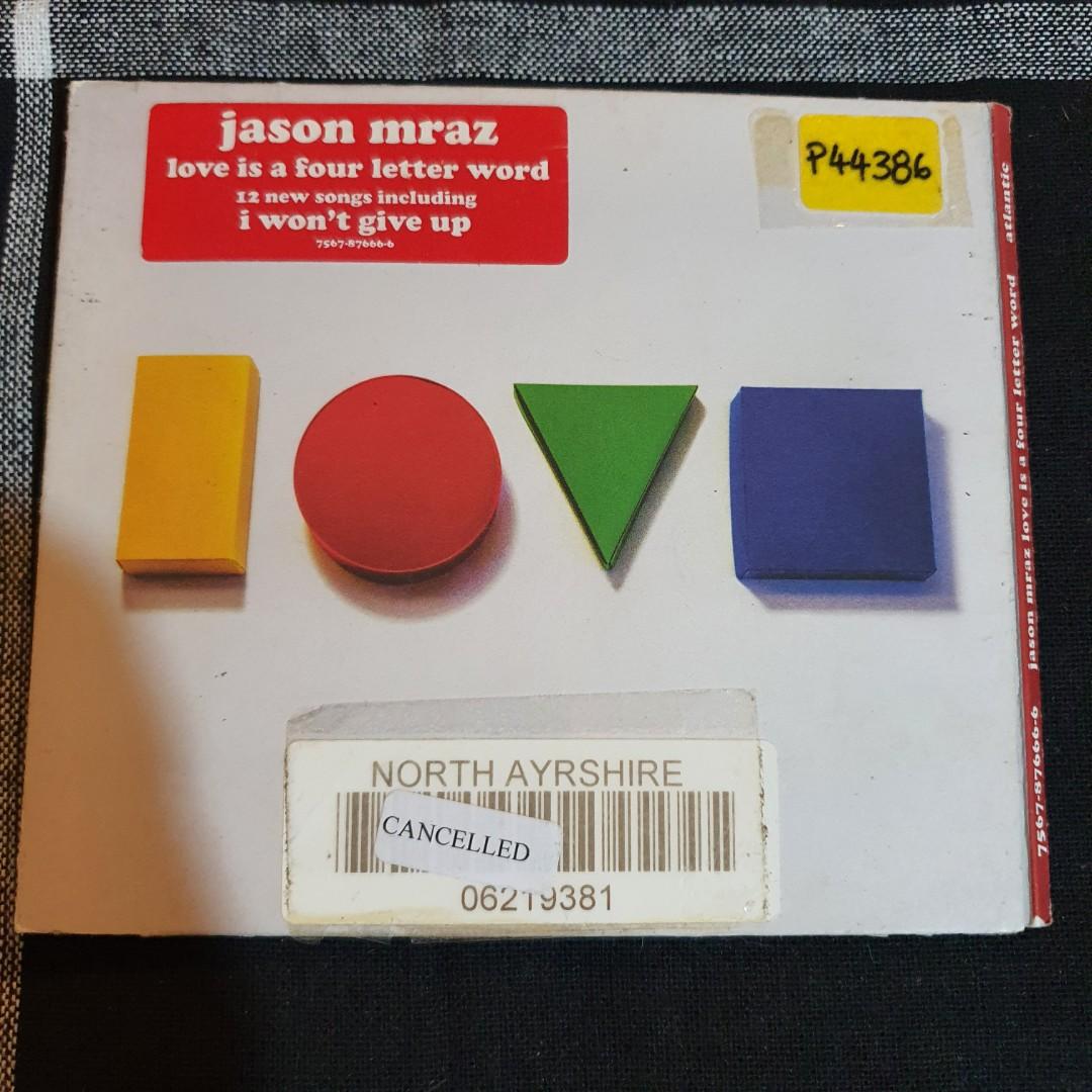 Jason Mraz - Love - CD VG Library Copy, Hobbies & Toys, Music & Media ...