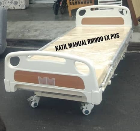 Katil hospital/katil pesakit manual, Health & Nutrition, Medical ...