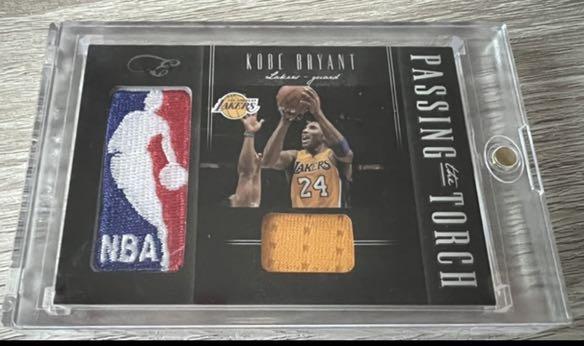 Kobe Bryant NBA Logoman patch panini passing the torch /99, 興趣及遊戲, 收藏品及 ...