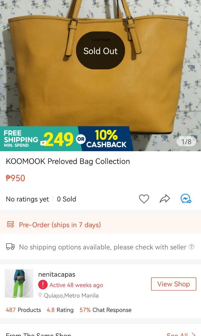 Koomook by Mook Tote Bag, Women's Fashion, Bags & Wallets, Shoulder ...