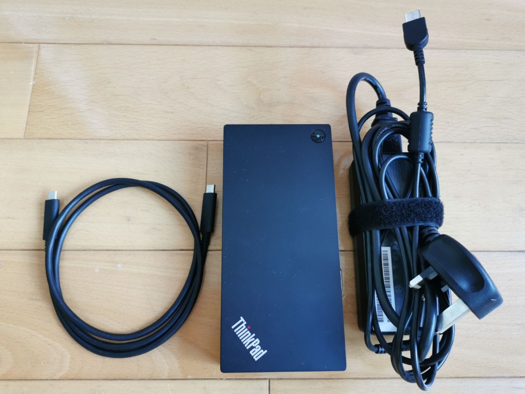 Lenovo Thinkpad USB-C Dock (with Power Supply), 電腦＆科技, 手提電腦 - Carousell