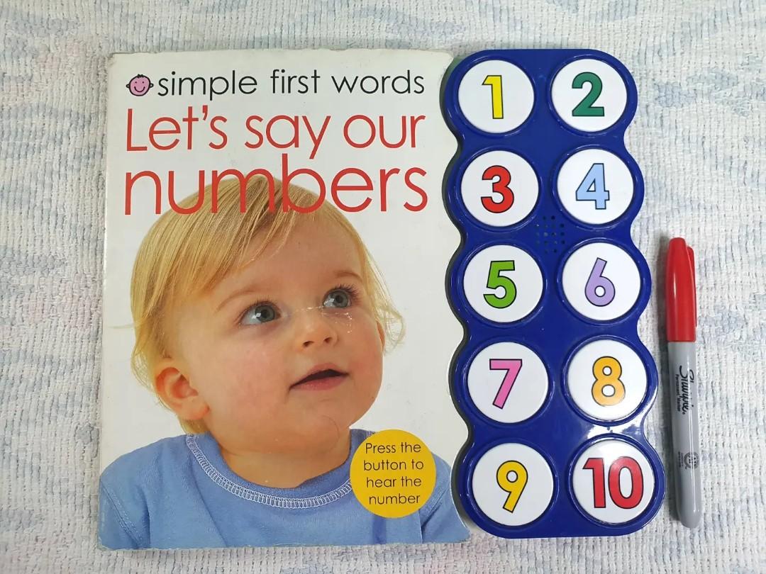 Let's Say Our Numbers, Hobbies & Toys, Books & Magazines, Children's ...