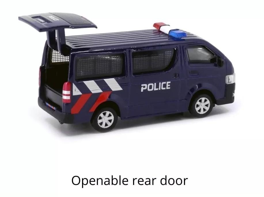 SALE! Limited Edition Singapore Police Van Toyota Hiace model, Hobbies ...