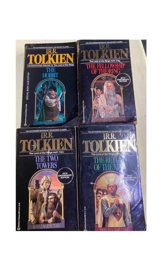 LOTR Lord of the Rings Complete Set Book 1-4 Early Edition 50th ...