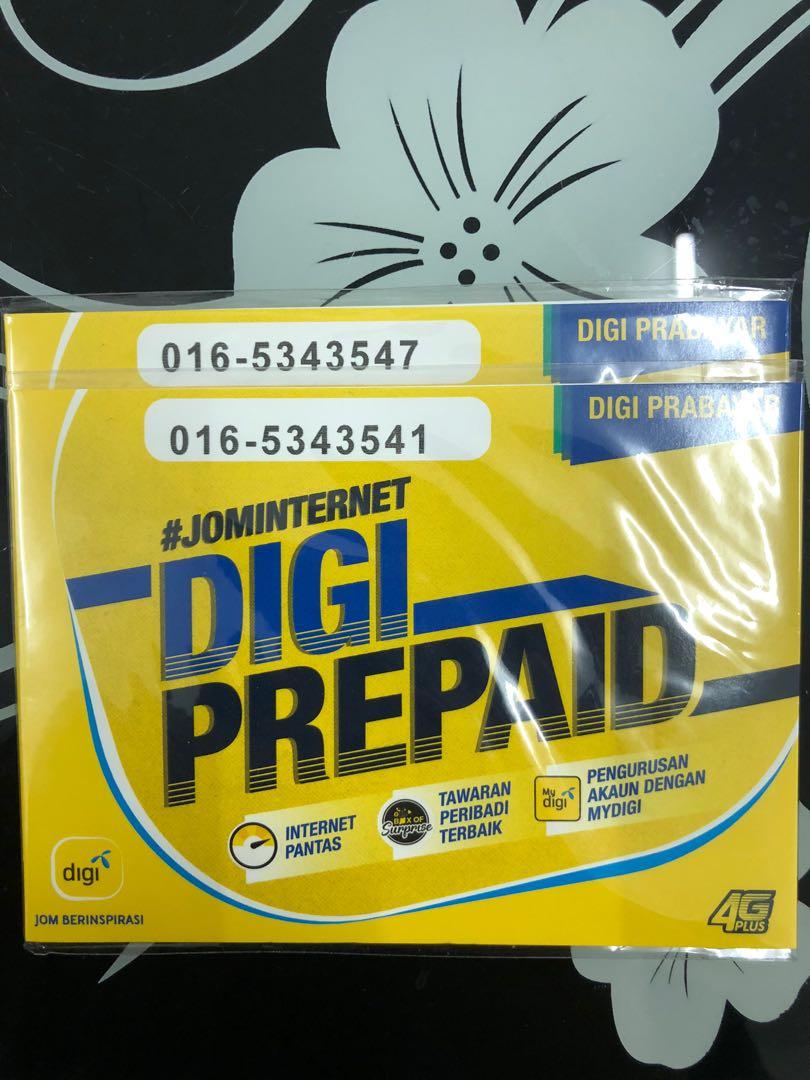 Malaysia Digi VIP Couple Sim Card for Selling!, Mobile Phones & Gadgets ...