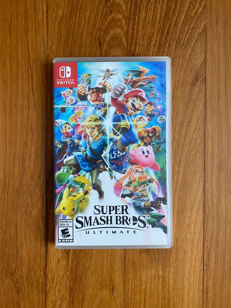 Mario Super Smash Bros Nintendo Switch game, Video Gaming, Video Games ...
