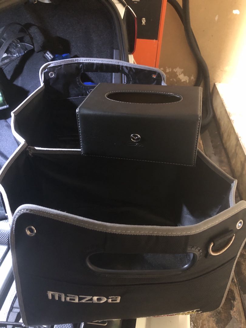 Mazda 3 Boot storage and tissue box, Car Accessories, Accessories on ...