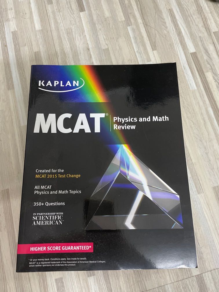 MCAT Physics and Math Review, Hobbies & Toys, Books & Magazines ...