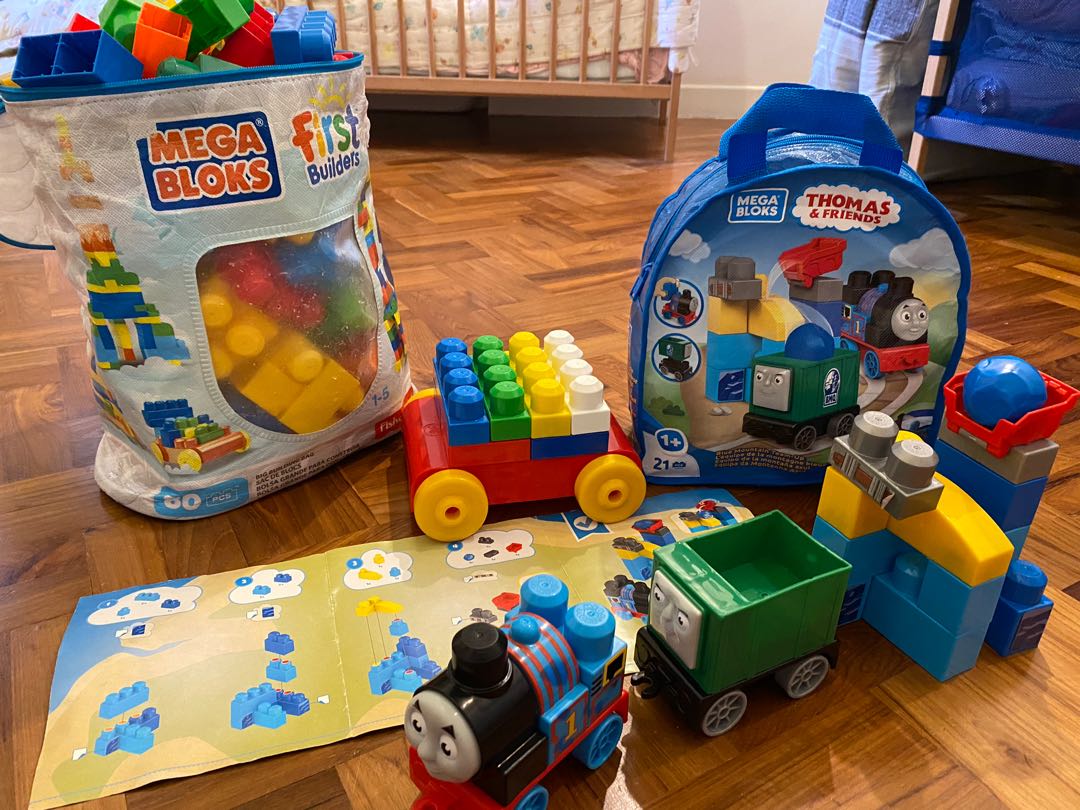 Mega bloks sets: Thomas and train and first builders set., Babies ...
