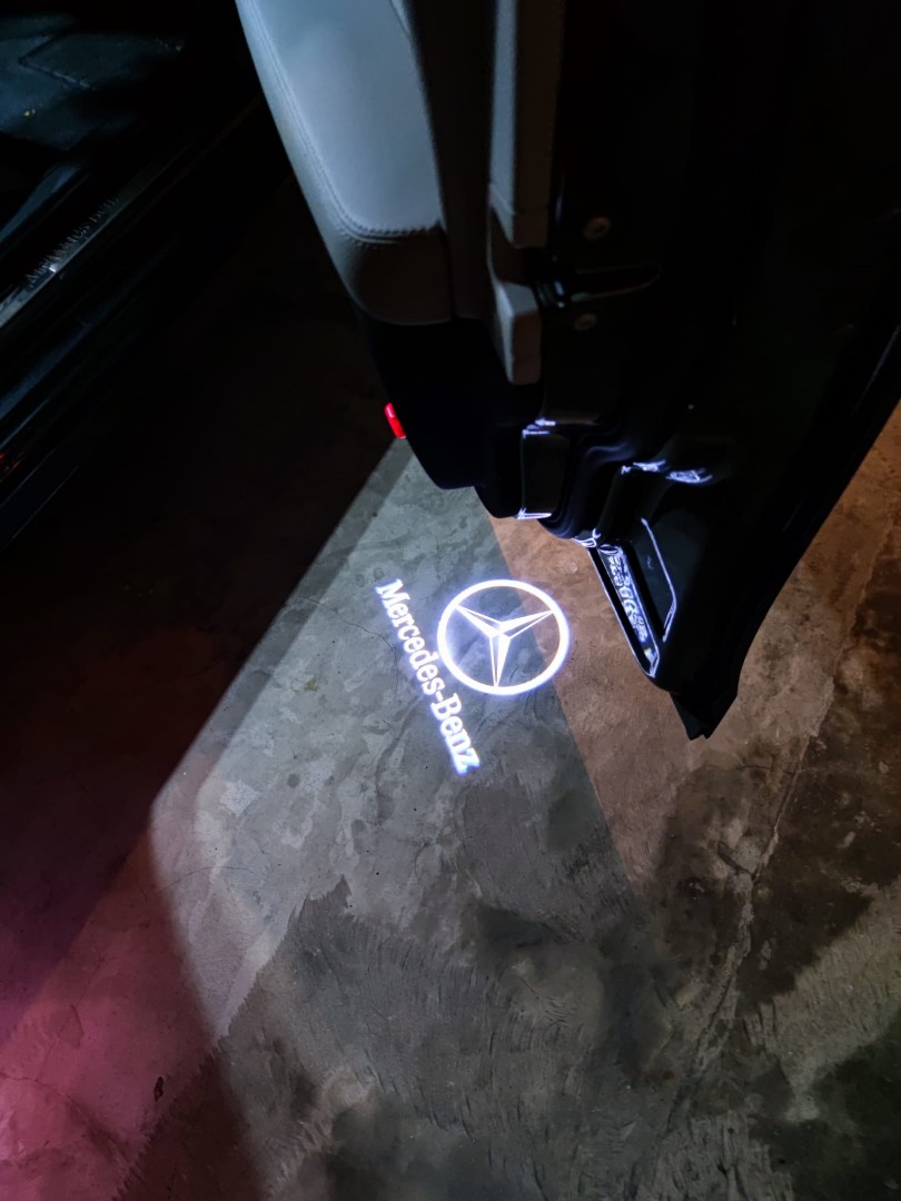 Mercedes C Class welcome door projector lights, Car Accessories ...