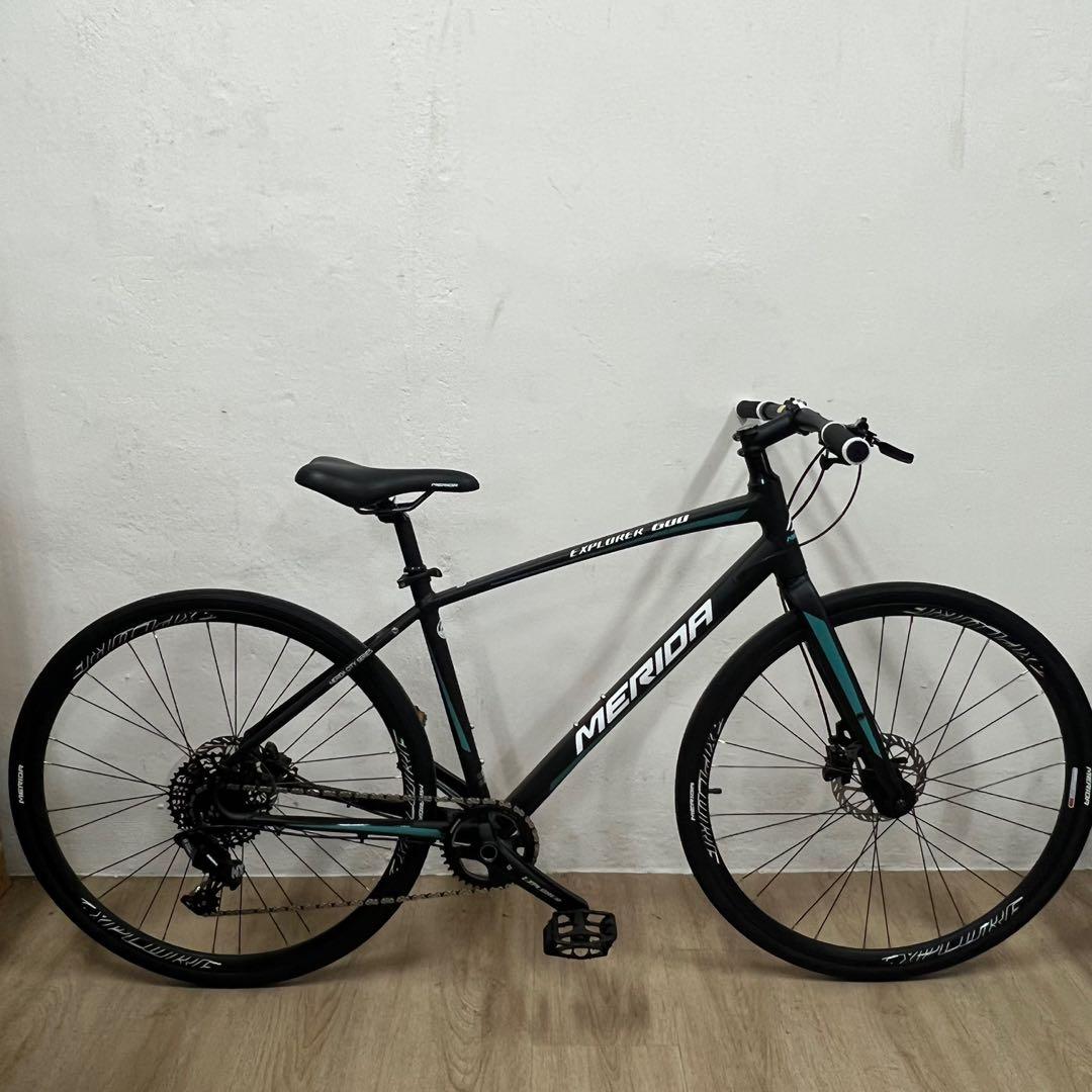 Merida explorer 600 hybrid bike touring bicycle city bike sram 11 speed ...