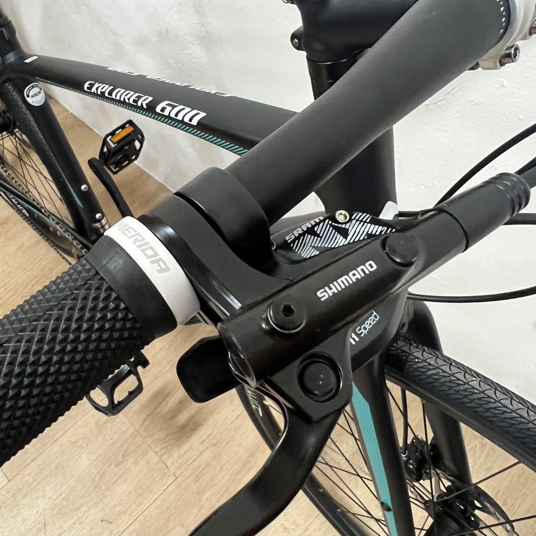 Merida explorer 600 hybrid bike touring bicycle city bike sram 11 speed ...