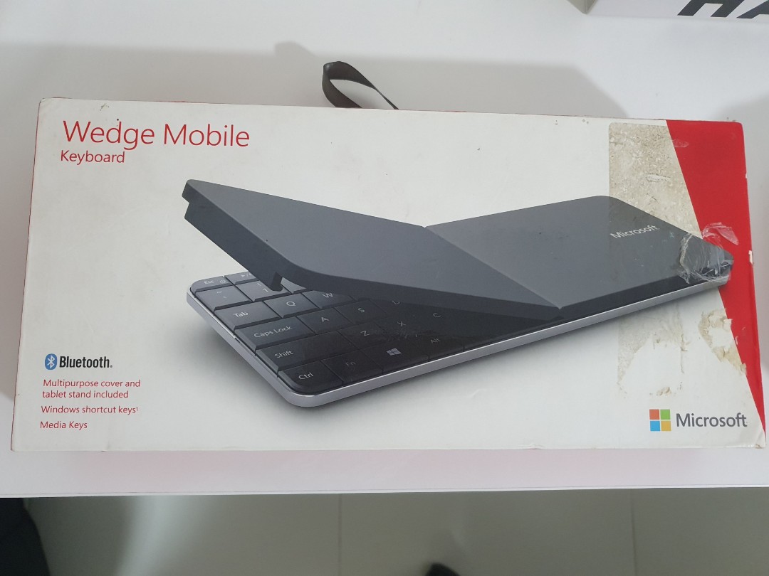 Microsoft Wedge Mobile Bluetooth Keyboard, Computers & Tech, Parts ...