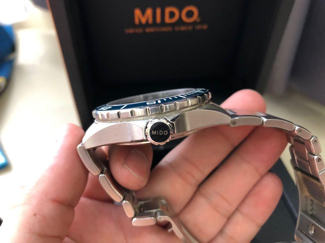 Mido ocean star 600 diver, Luxury, Watches on Carousell