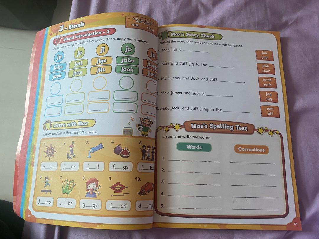 Monkey tree phonics, 興趣及遊戲, 書本 & 文具, 書本及雜誌 - 補充練習 - Carousell