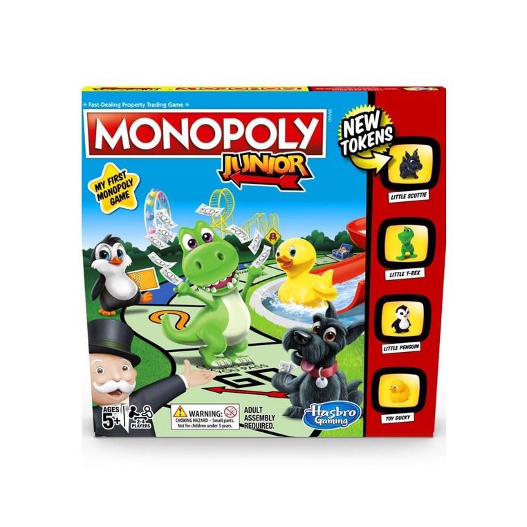 Monopoly Junior Original Hasbro Brand New Jnr jr kids boardgame ...