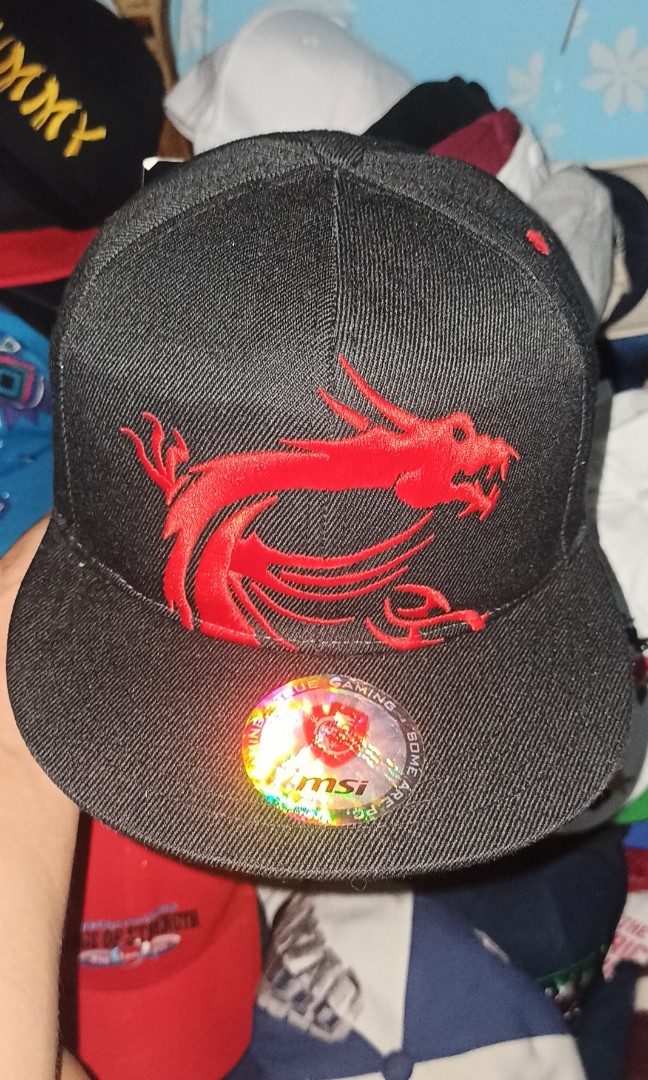 MSI Gaming Cap Snapback with Hang Tag, Men's Fashion, Watches ...