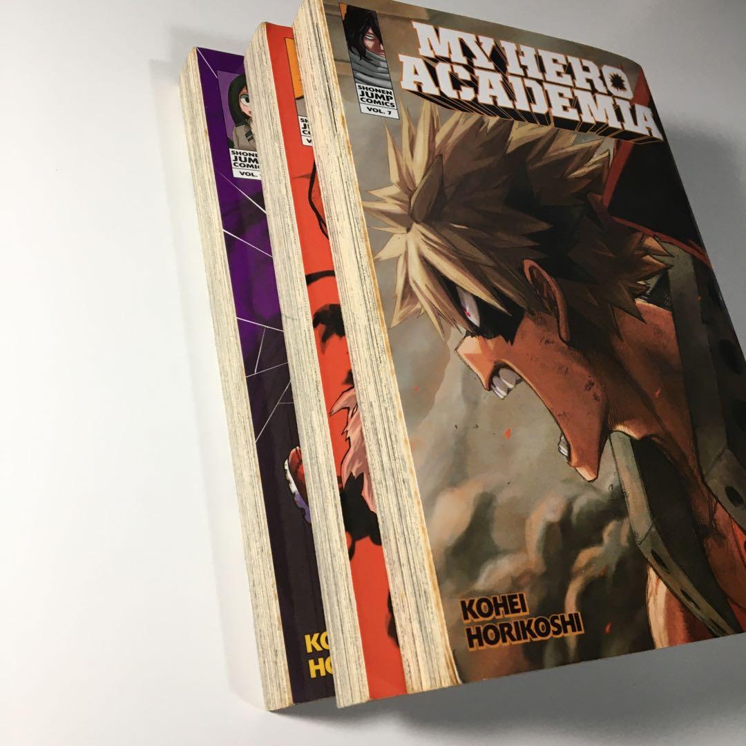 My Hero Academia Manga MHA (Vol. 7, 9, 10) - BNHA Boku no Hero Academia ...