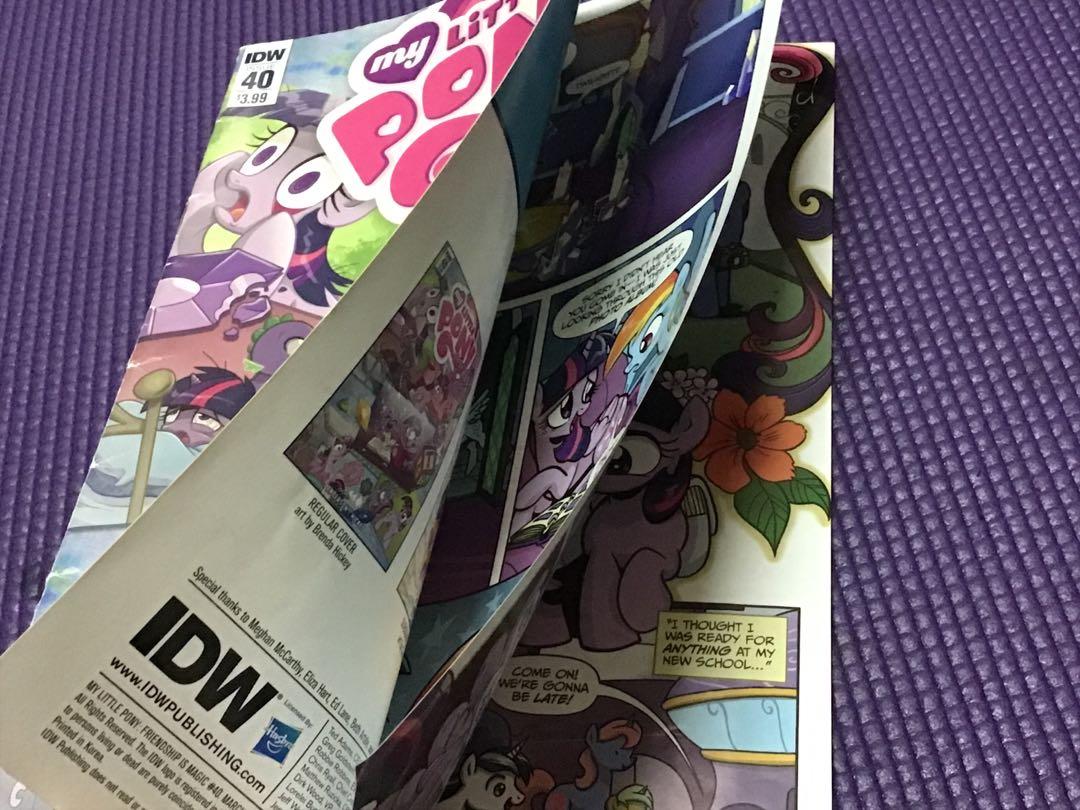 My Little Pony Book 40 Comic, Hobbies & Toys, Books & Magazines, Comics ...