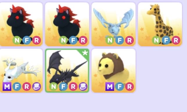 NFR SHADOW DRAGON | ADOPT ME, Video Gaming, Gaming Accessories, In-Game ...