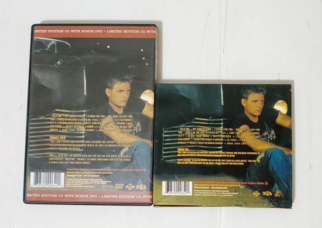 Nick Carter - Now Or Never Special Double Disc Edition CD+VCD 2002 ...
