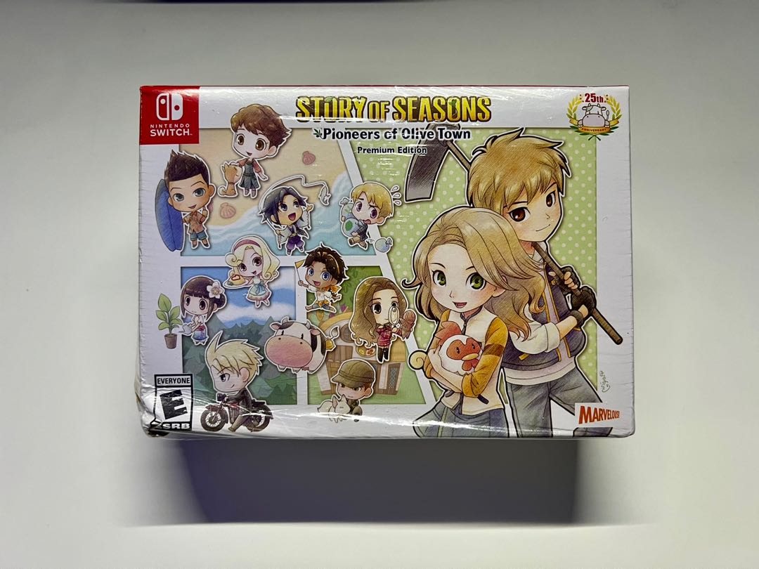 Nintendo Switch Story of Seasons Pioneers of Olive Town (Premium ...
