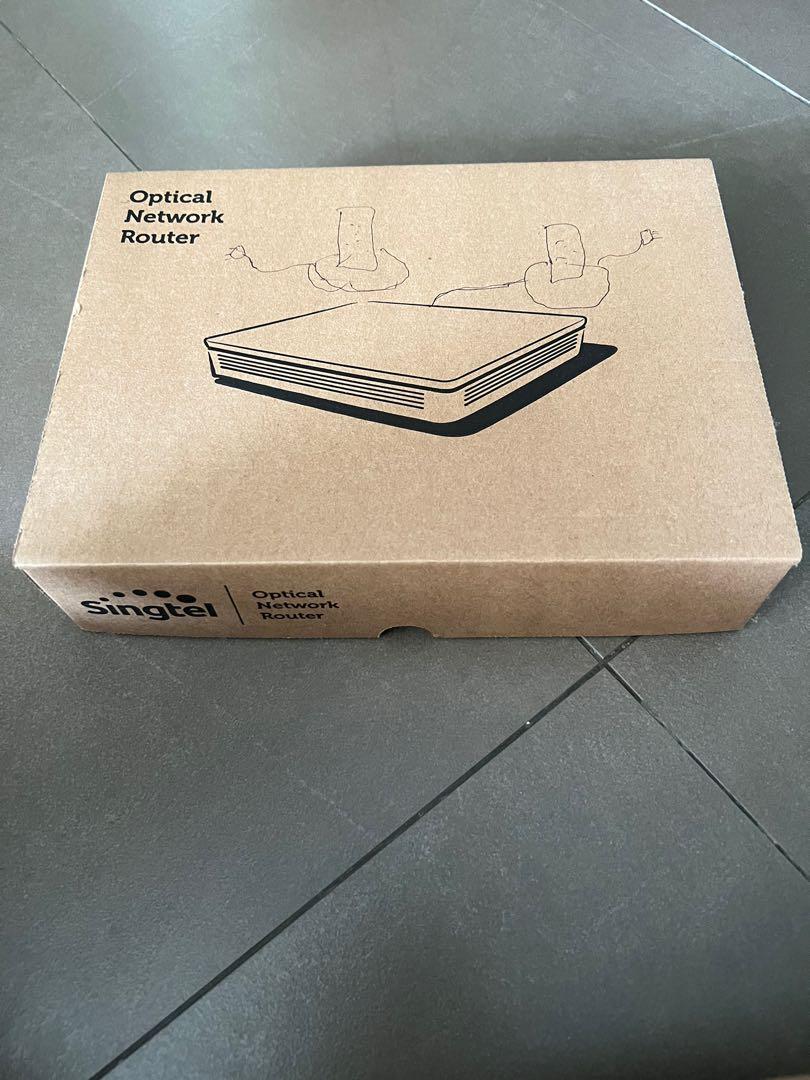 Optical Network Router Singtel, Computers & Tech, Parts & Accessories ...