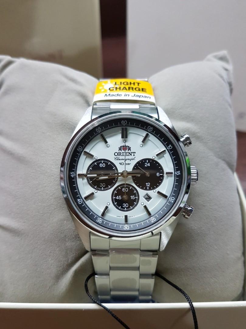 Rare JDM - Orient Panda Neo 70s Solar Chronograph, Men's Fashion ...