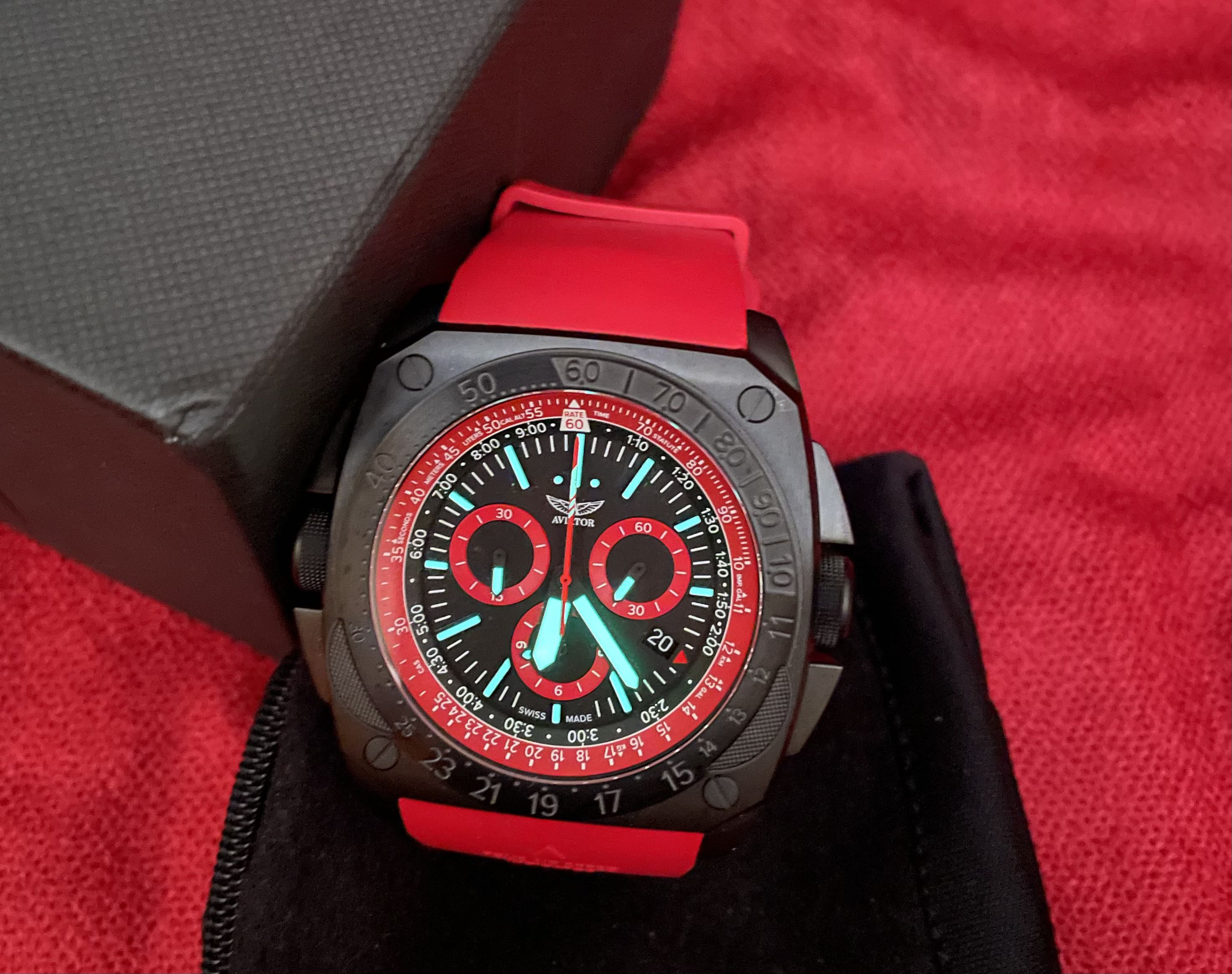 Original Aviator Mig 29 Swiss Made, Luxury, Watches on Carousell