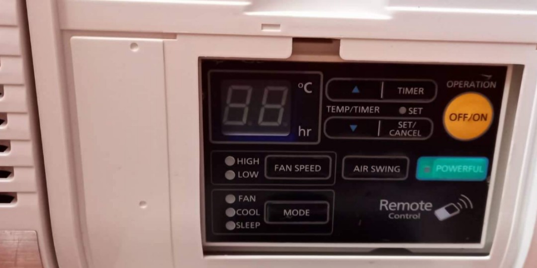 Panasonic Window Type Inverter Aircon ( 1.5 HP), TV & Home Appliances ...