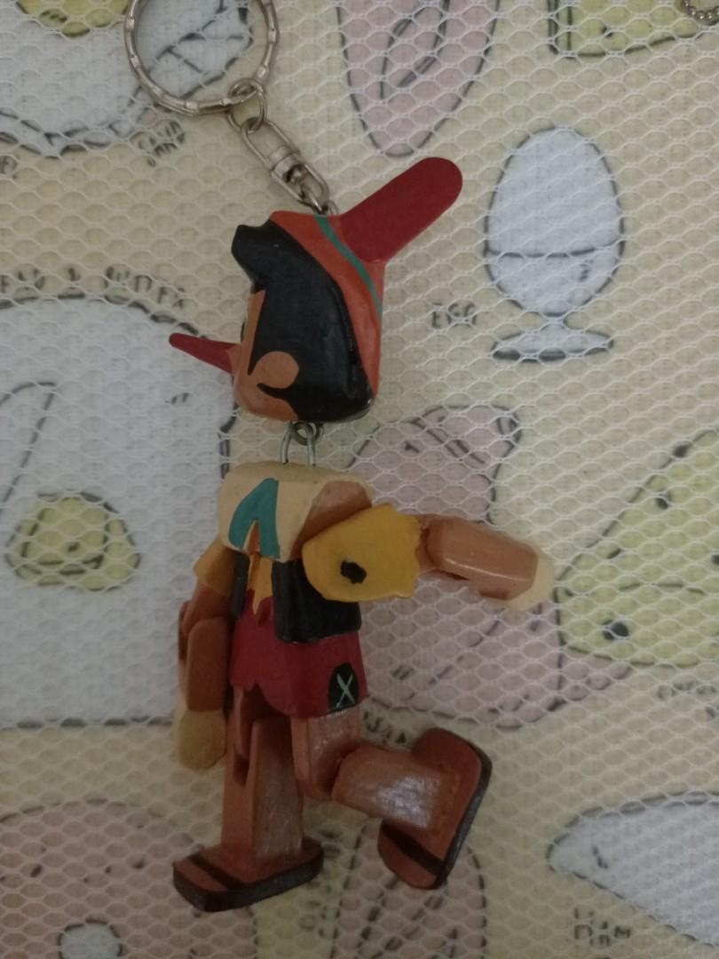 Pinocchio keychain, Hobbies & Toys, Memorabilia & Collectibles, Vintage ...