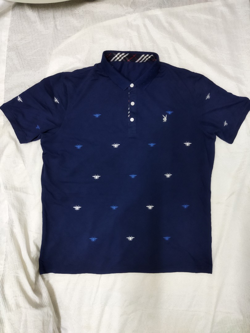 Playboy, Men's Fashion, Tops & Sets, Tshirts & Polo Shirts on Carousell
