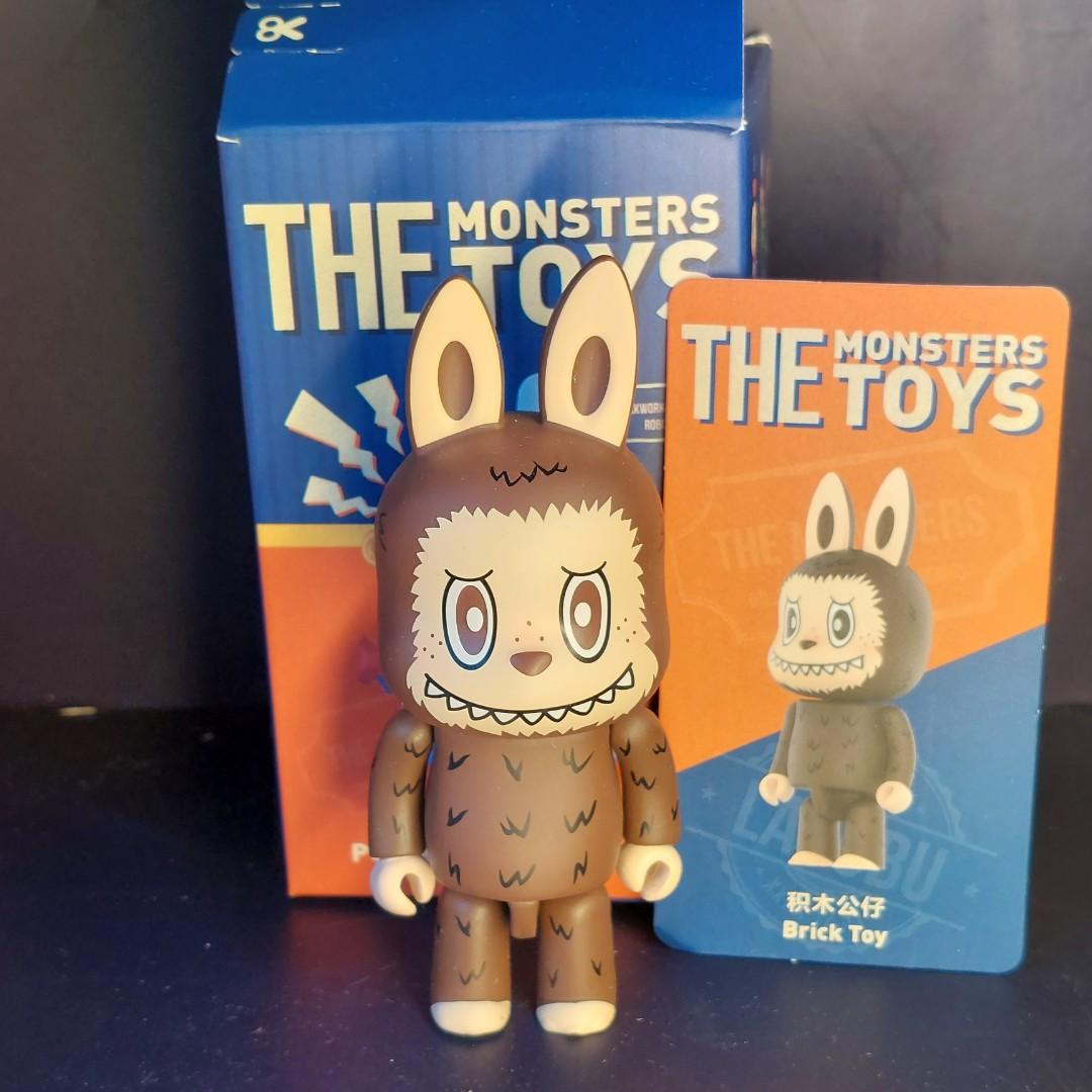 POP Mart How2Work The Monsters Toys Series Brick Toy, Hobbies & Toys ...