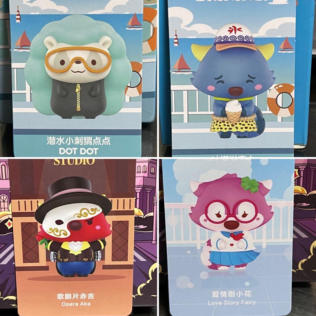 Popmart / Pop mart, Lil Foxes Summer & Foxford Movies Series, Aota, Dot ...